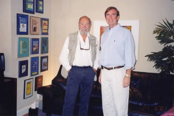 George with Explorer Sir Wally Herbert – Doctor George Pratt